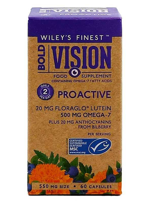 Bold Vision Proactive 60 Capsules (Wiley's Finest) | Healthy Supplies