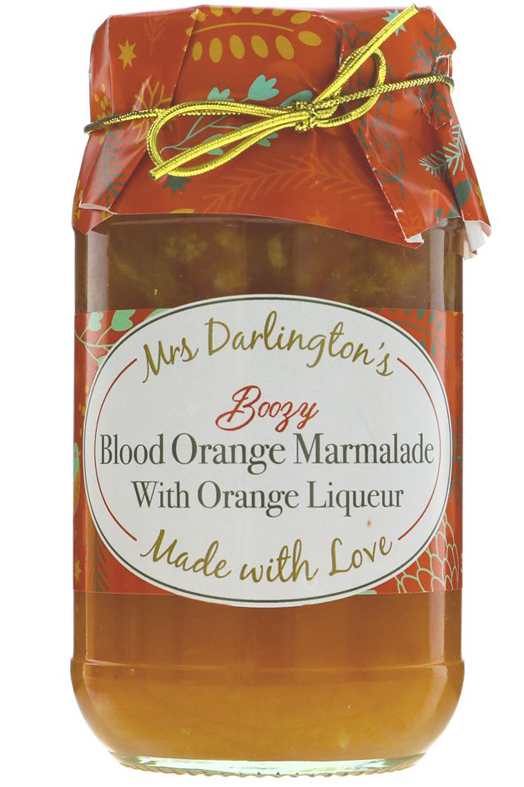 Boozy Blood Orange Marmalade 340g (Mrs Darlington's) | Healthy Supplies