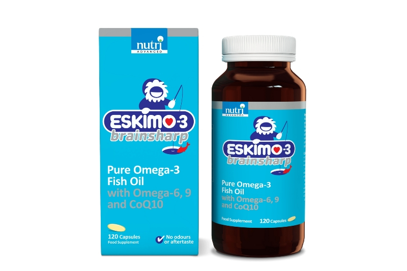 Brainsharp Fish Oil, 120 capsules (Eskimo) | Healthy Supplies