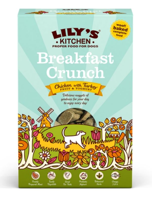 Breakfast Crunch Complete Dry Food for Dogs 800g (Lily's Kitchen ...
