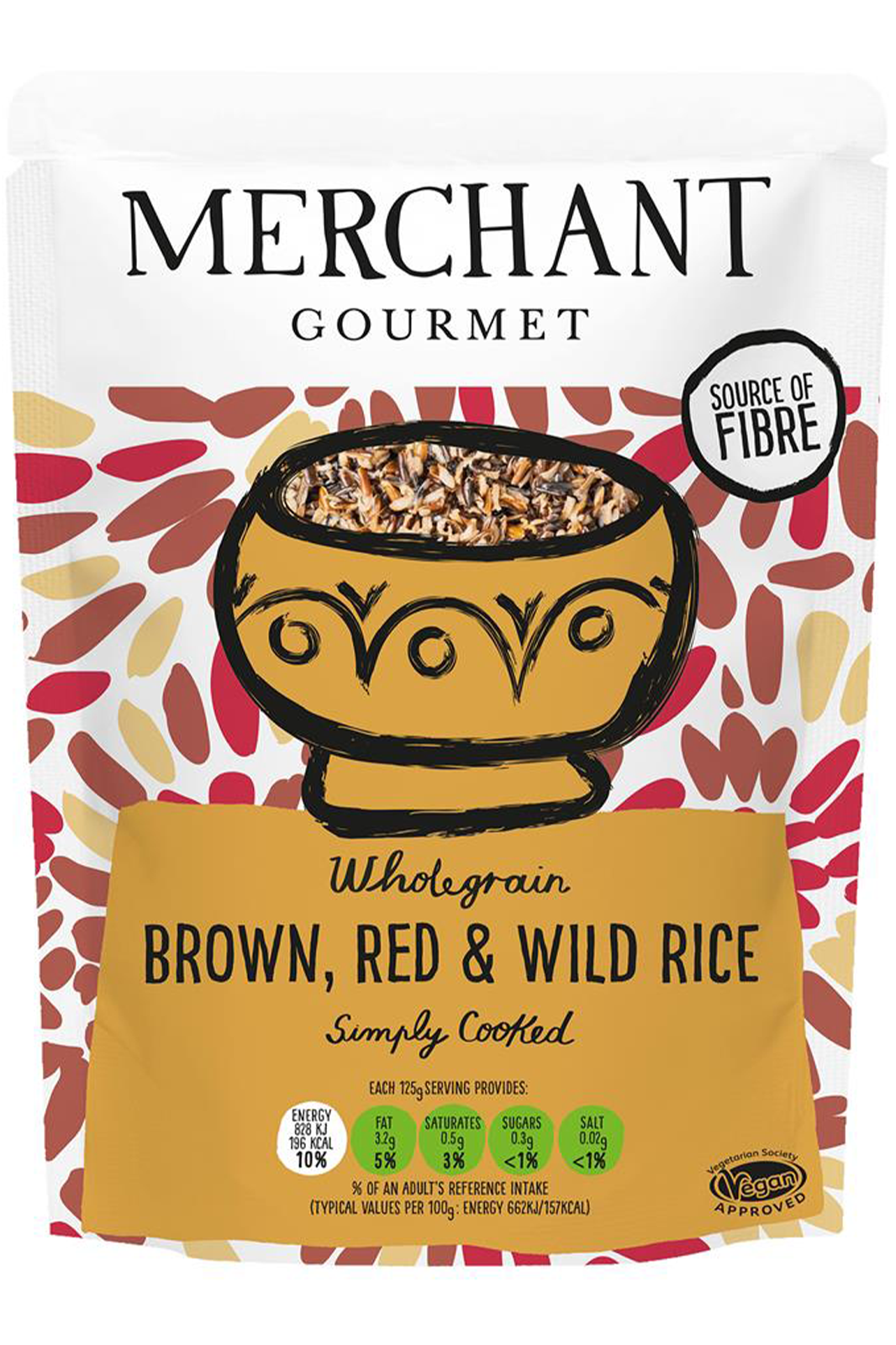 Brown, Red & Wild Rice 250g (Merchant Gourmet) | Healthy Supplies