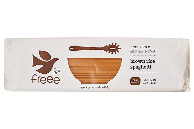 Organic Gluten Free Brown Rice Spaghetti 500g (Freee by Doves Farm ...