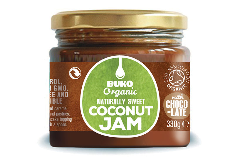Chocolate Coconut Jam, Organic 330g (Buko) | Healthy Supplies