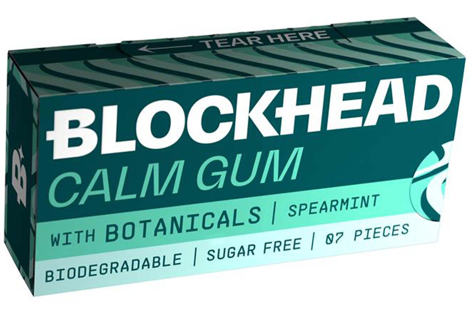 Calm Gum x 7 Pieces (Blockhead) | Healthy Supplies