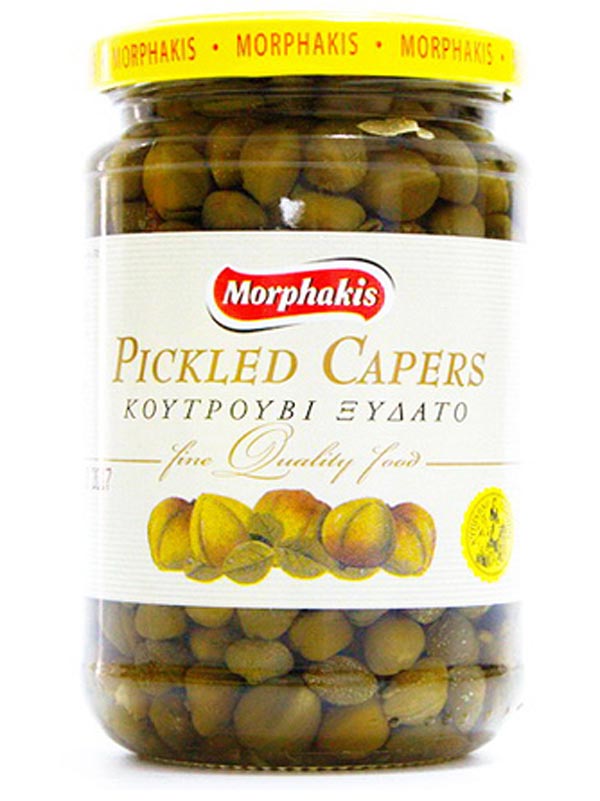 Pickled Capers 270g (Morphakis) | Healthy Supplies