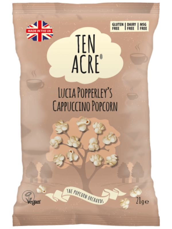 Cappuccino Popcorn 28g (Ten Acre) | Healthy Supplies