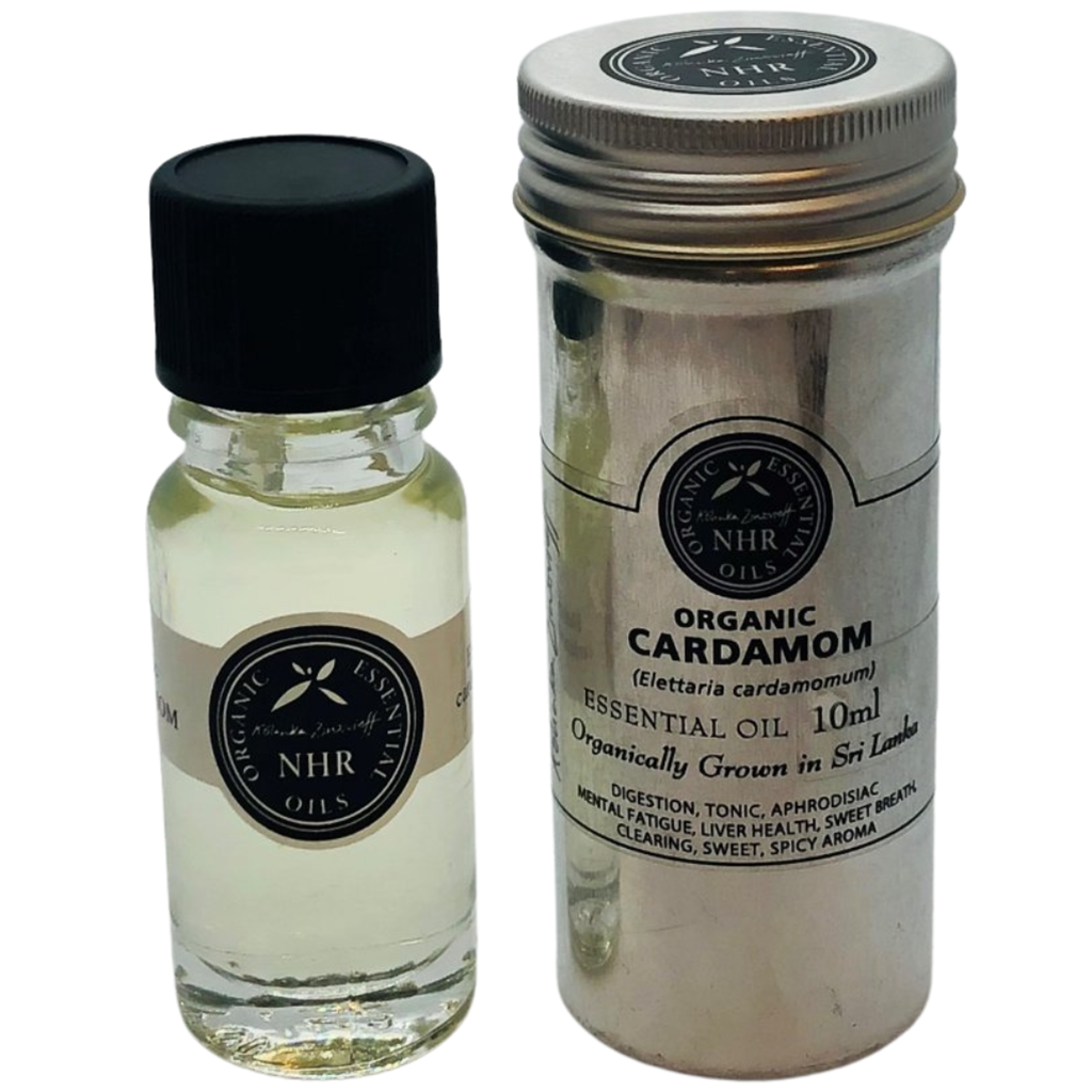 Organic Food Grade Cardamom Oil 10ml (NHR Organic Oils) | Healthy Supplies