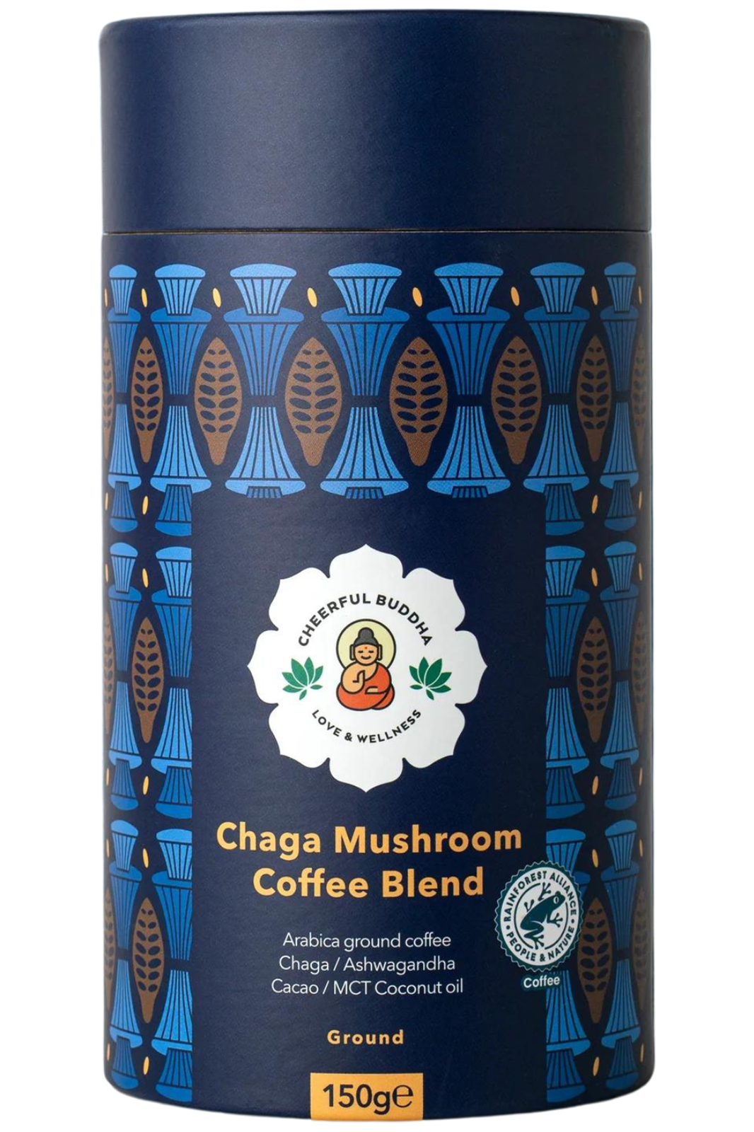 Chaga Mushroom Coffee Blend 150g (Cheerful Buddha) | Healthy Supplies