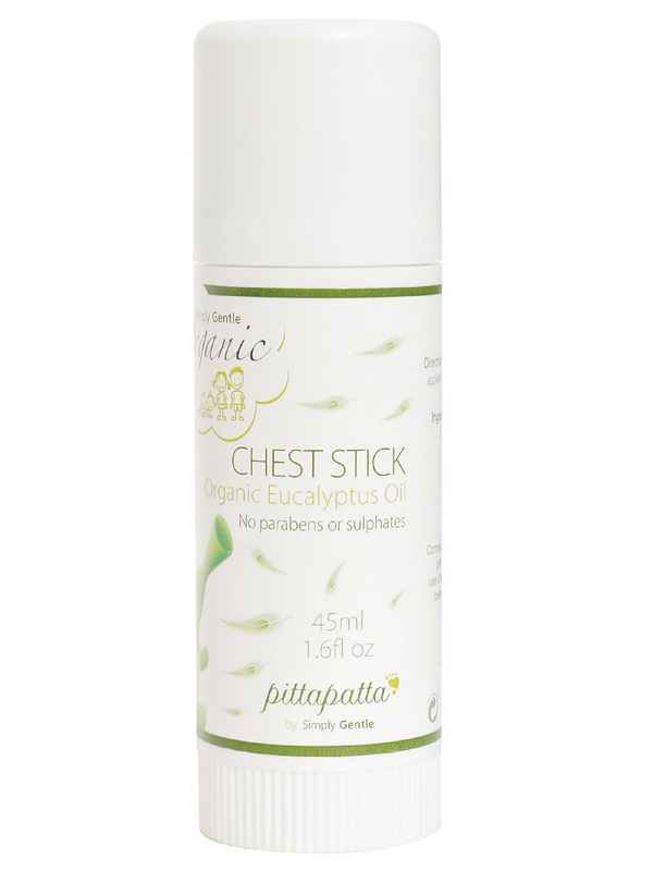 Chest Stick with Organic Eucalyptus Oil 45ml (Simply Gentle) | Healthy ...