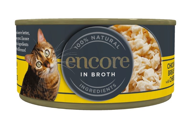 Chicken & Cheese Cat Food 70g (Encore) | Healthy Supplies