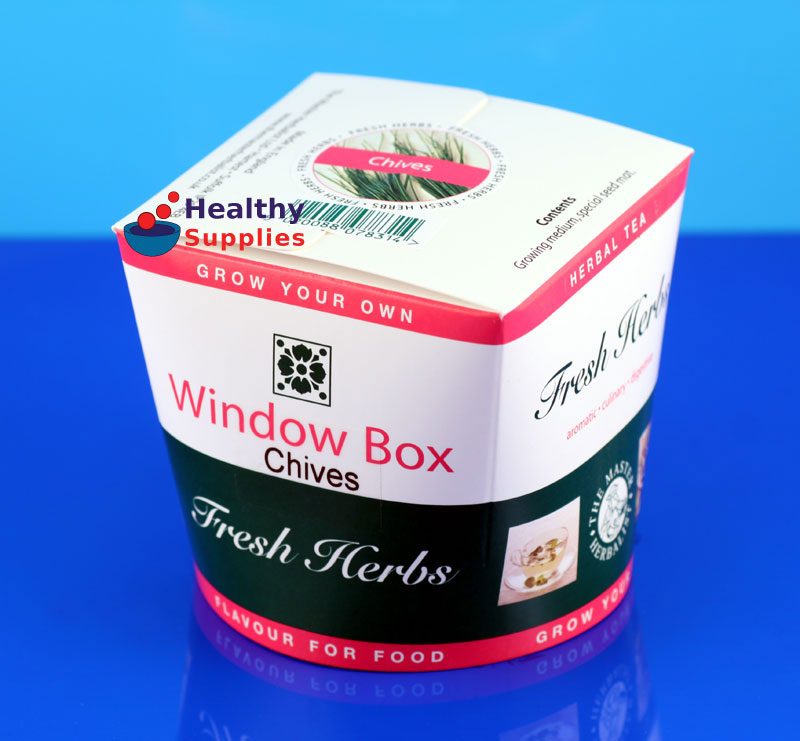 Chives Window Box (Master Herbalist) | Healthy Supplies