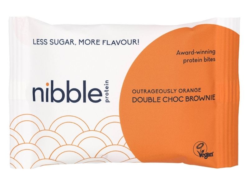 Chocolate Orange Brownie Protein Bites 36g (Nibble) | Healthy Supplies