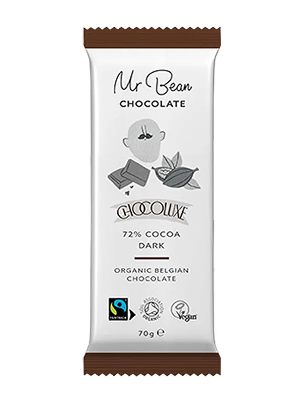 Organic Chocoluxe 70g (Mr Bean Chocolate) | Healthy Supplies
