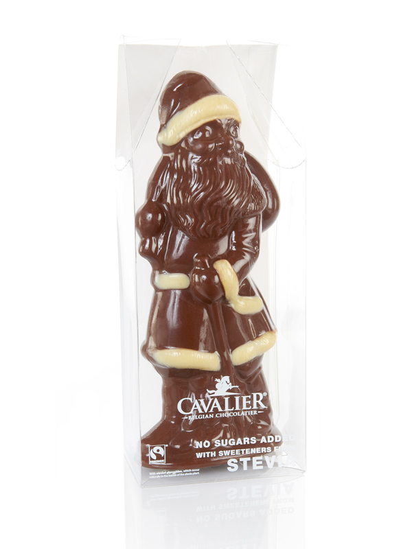 Hollow Milk Chocolate Santa Claus 125g (Cavalier) | Healthy Supplies