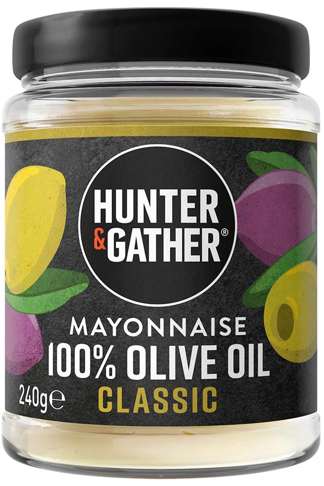 Classic 100% Olive Oil Mayonnaise 250g (Hunter and Gather) | Healthy ...