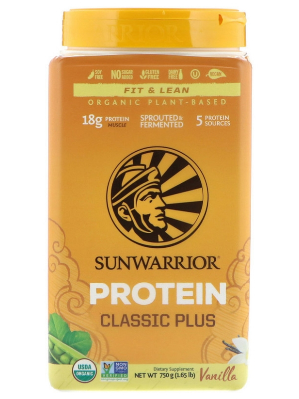 Classic Plus Vanilla, Organic 1000g (Sunwarrior) | Healthy Supplies