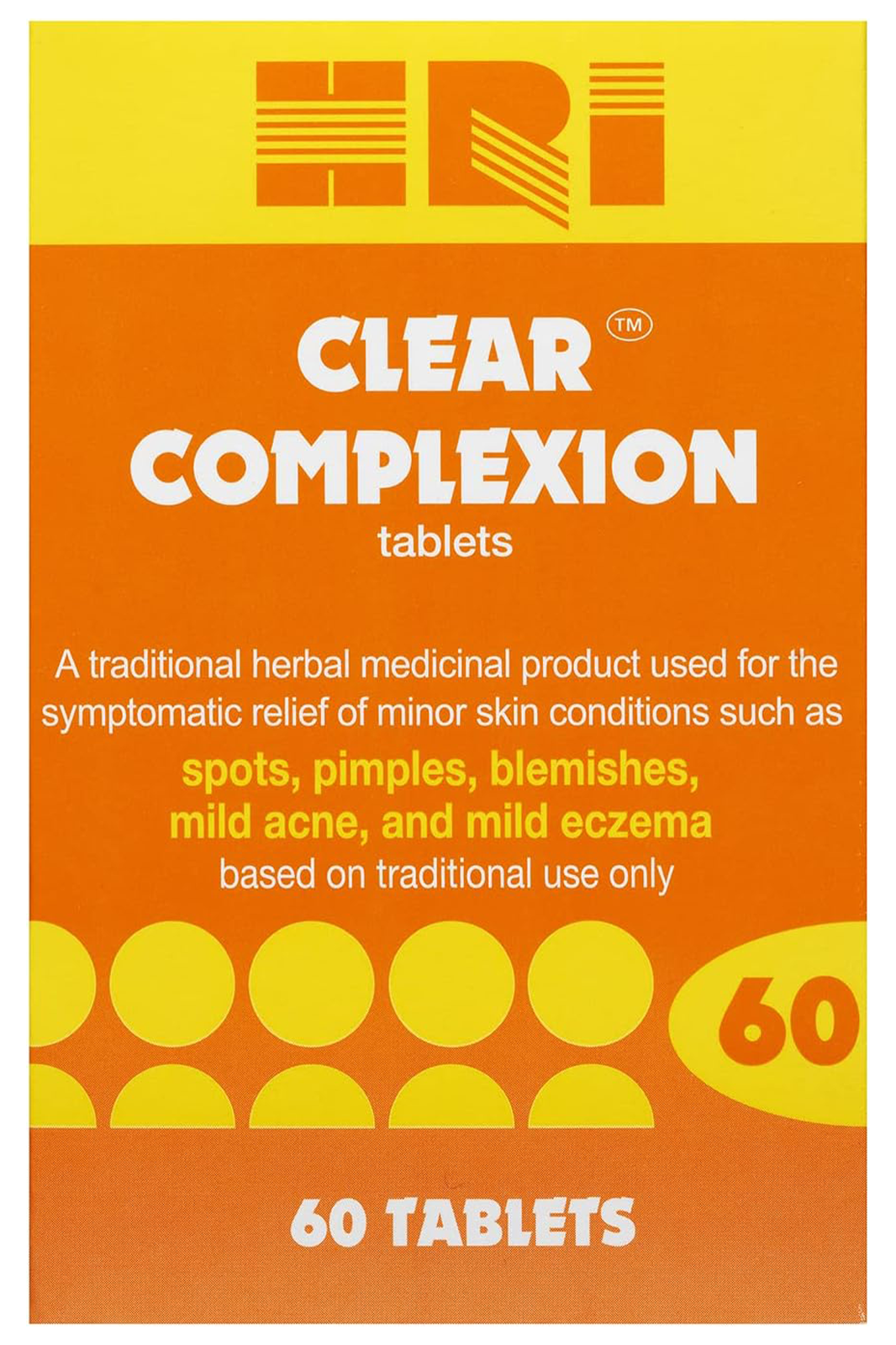 Clear Complexion Tablets x 60 (HRI) | Healthy Supplies