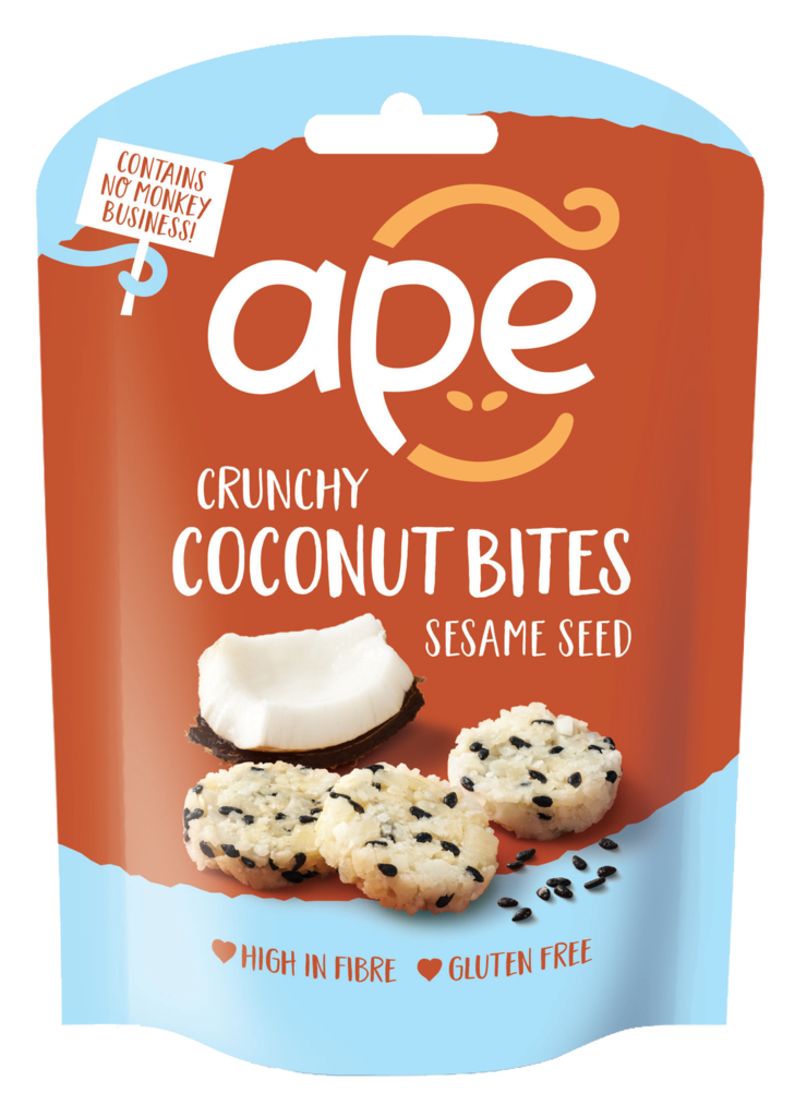 Coconut Bites with Sesame, 30g (Ape Snacks) | Healthy Supplies