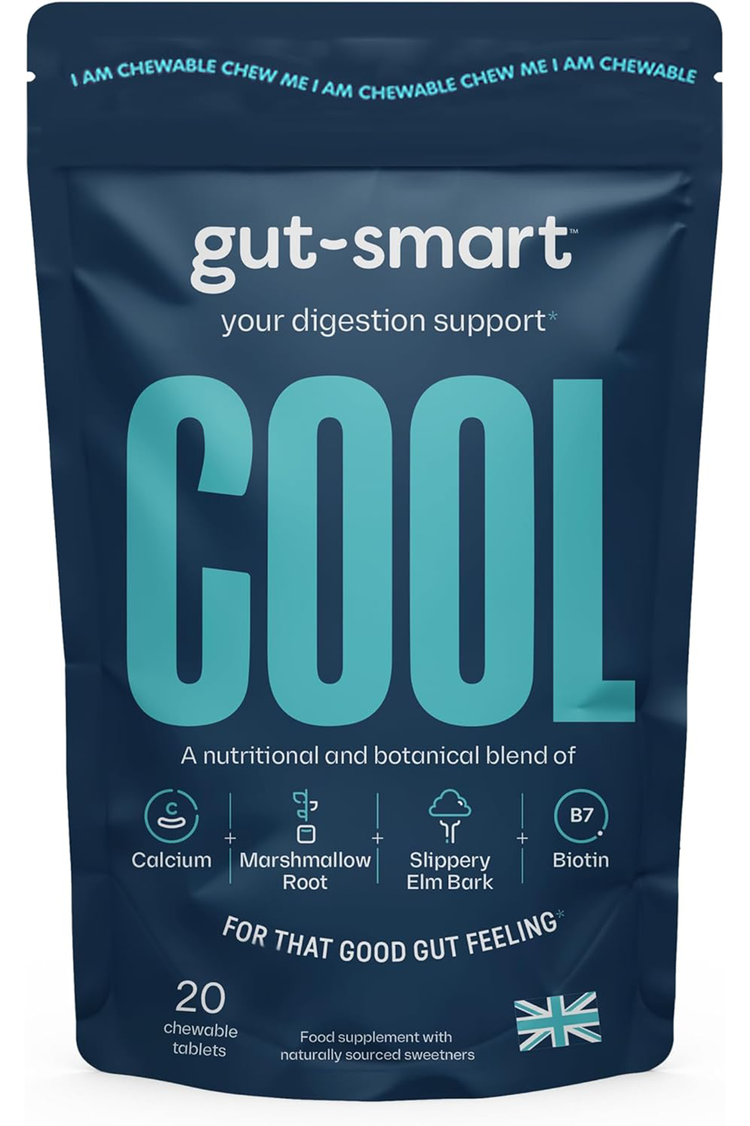 Cool 20 Chewable Tablets (Gut-Smart) | Healthy Supplies