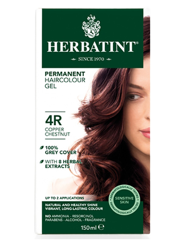 4R Copper Chestnut Hair Colour 150ml (Herbatint) | Healthy Supplies