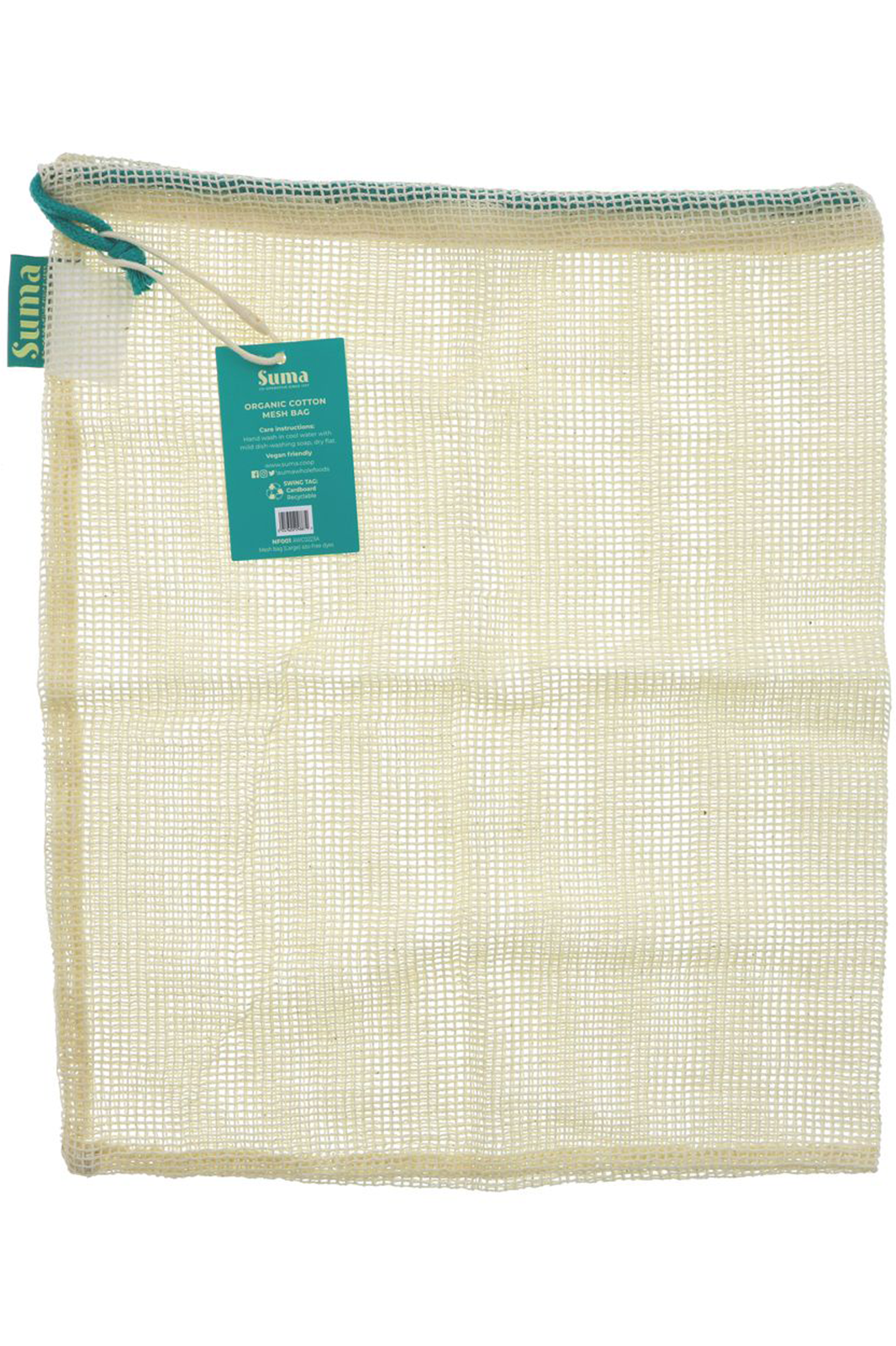 Organic Large Cotton Mesh Produce Bag (Suma) | Healthy Supplies