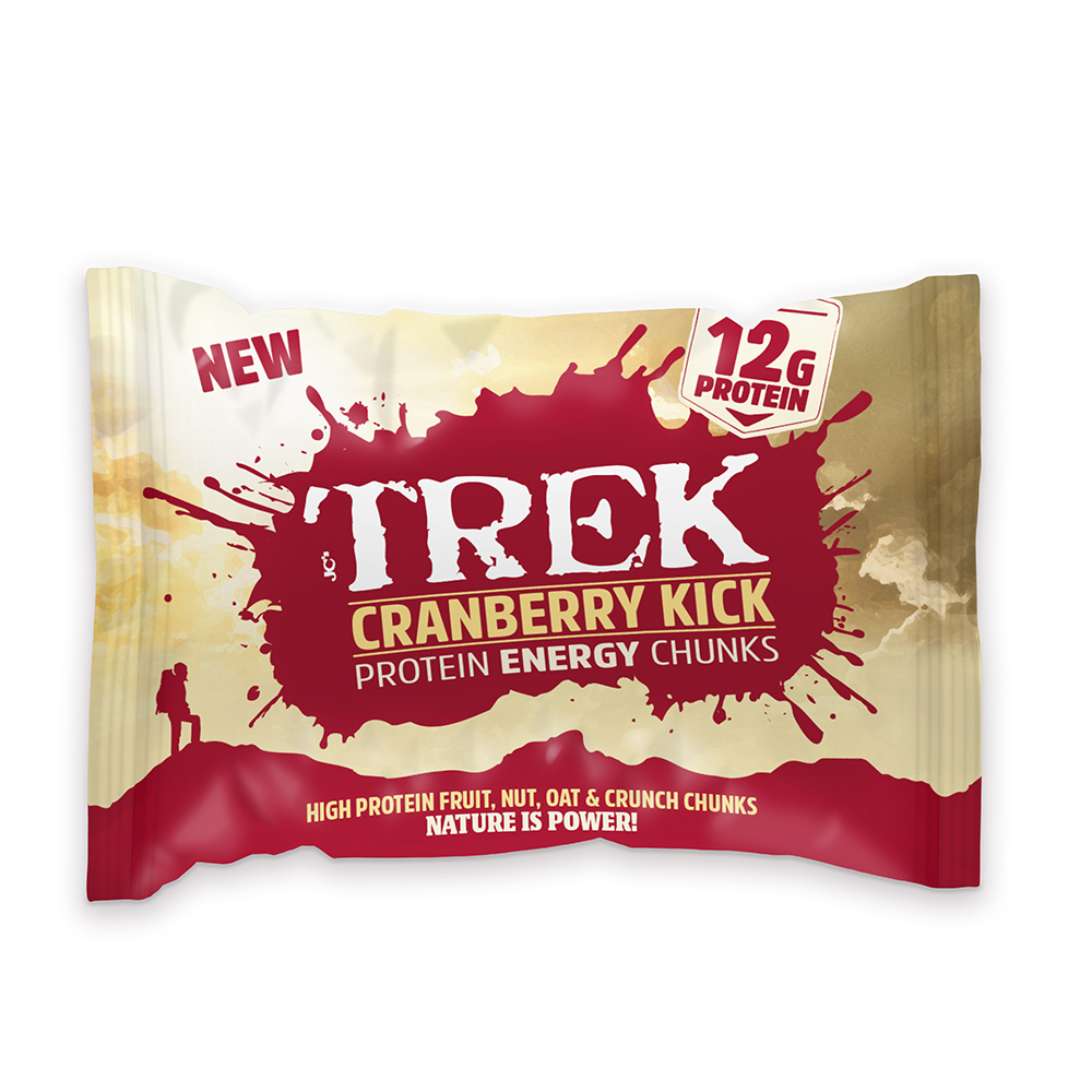 Cranberry Kick Protein Chunks, 60g (Trek) | Healthy Supplies