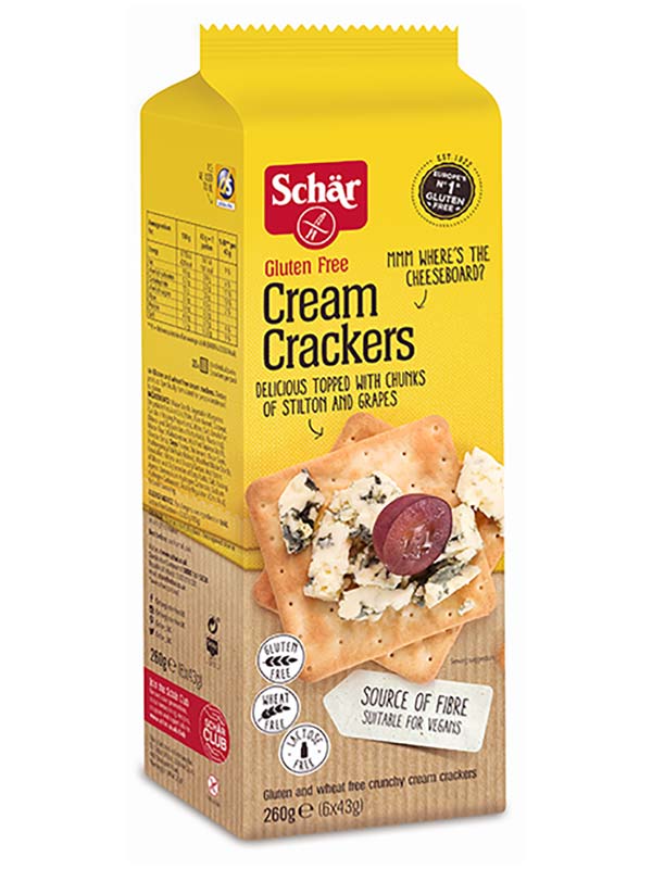 Cream Crackers 260g (Schär) | Healthy Supplies