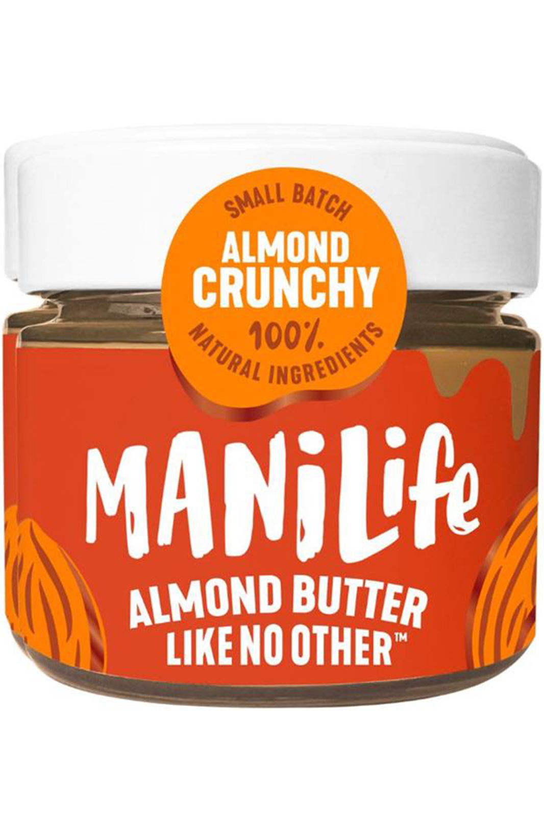 Crunchy Almond Butter 160g (Manilife) | Healthy Supplies