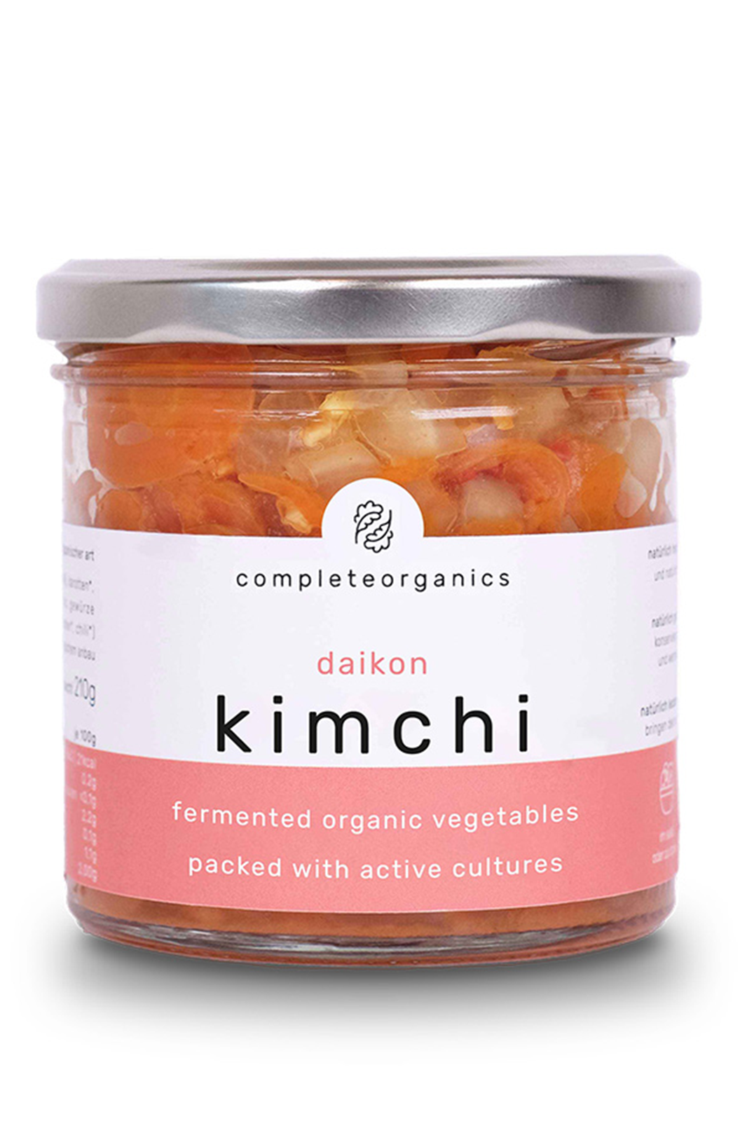 Organic Daikon Kimchi 220g (Completeorganics) | Healthy Supplies