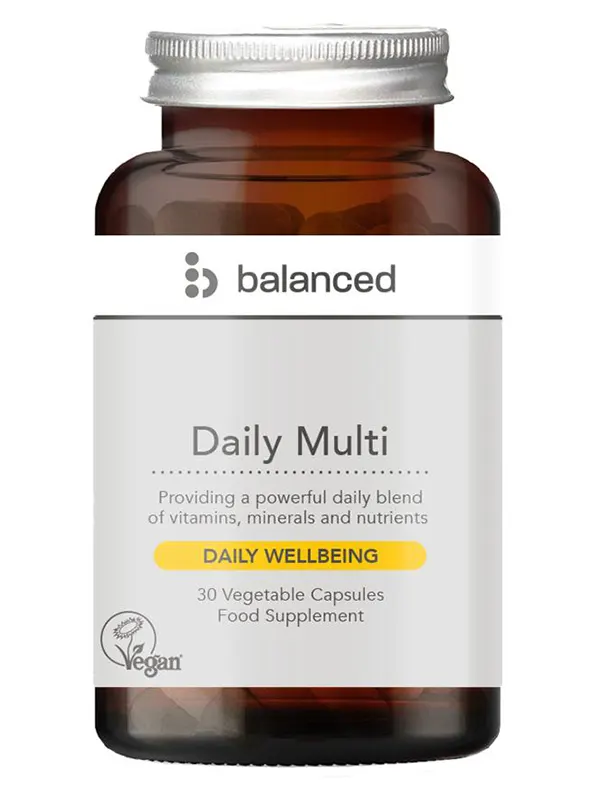 Daily Multi Vitamin 30 Capsules (Balanced) | Healthy Supplies