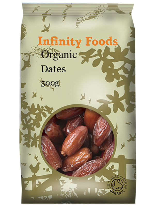 Pitted Dates, Organic 500g (Infinity Foods) | Healthy Supplies