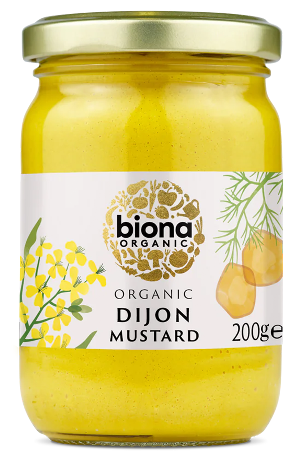 Organic Dijon Mustard 200g (Biona) | Healthy Supplies