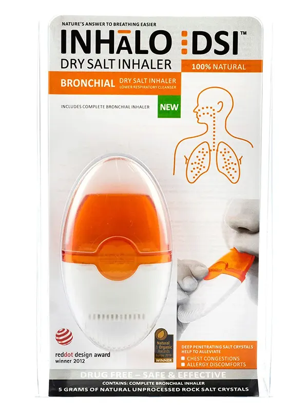 Dry Salt Bronchial Inhaler (Inhalo) | Healthy Supplies