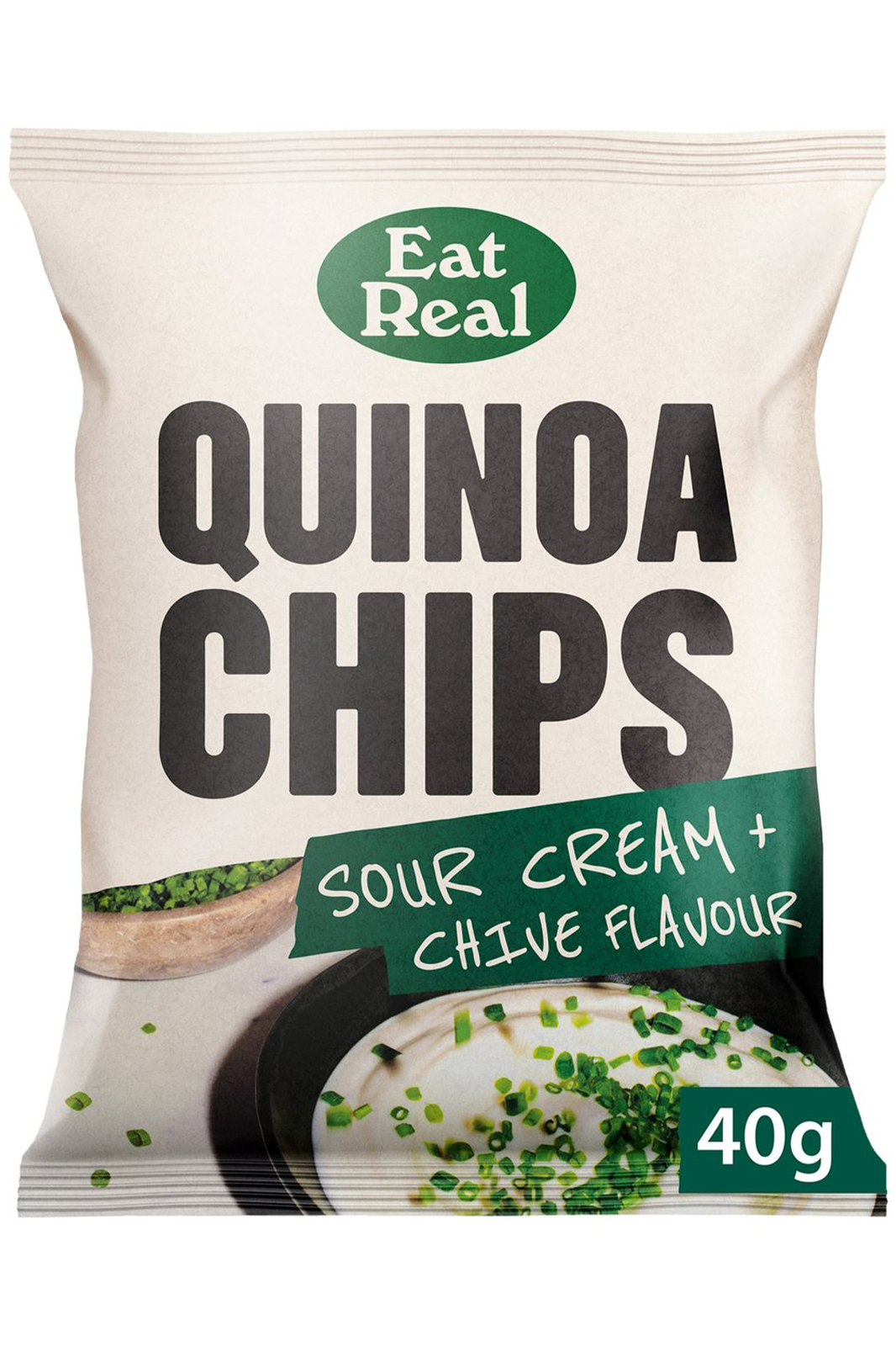 Quinoa Sour Cream & Chive 30g (Eat Real) | Healthy Supplies