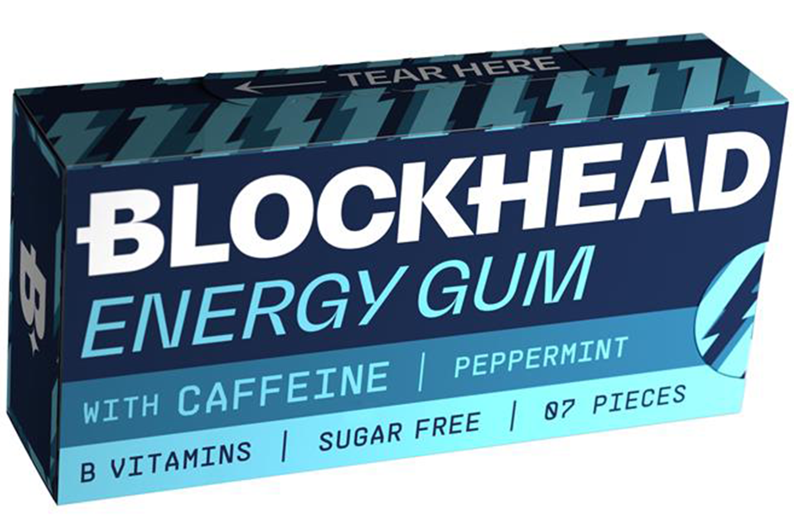Energy Gum x 7 Pieces (Blockhead) | Healthy Supplies