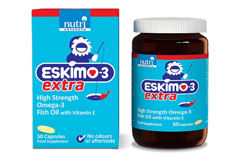 Eskimo 3 High Strength Extra, 50 Caps (Eskimo) | Healthy Supplies