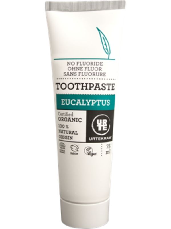 Eucalyptus Toothpaste, Organic 75ml (Urtekram) | Healthy Supplies