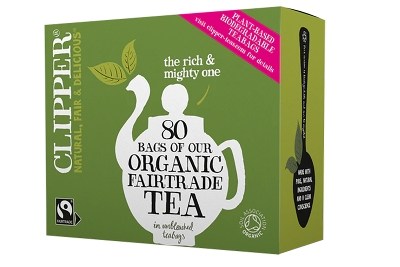 Organic Fairtrade Everyday Tea 80 Bags (Clipper) | Healthy Supplies