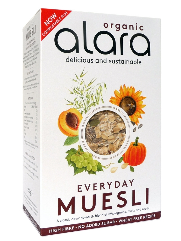 Everyday Muesli 550g, Organic (Alara) | Healthy Supplies