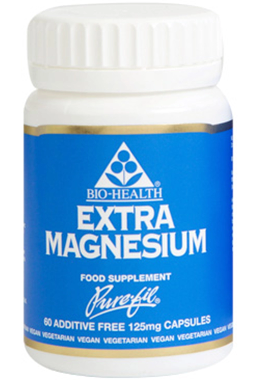 Extra Magnesium 60 Capsules (Bio-Health) | Healthy Supplies
