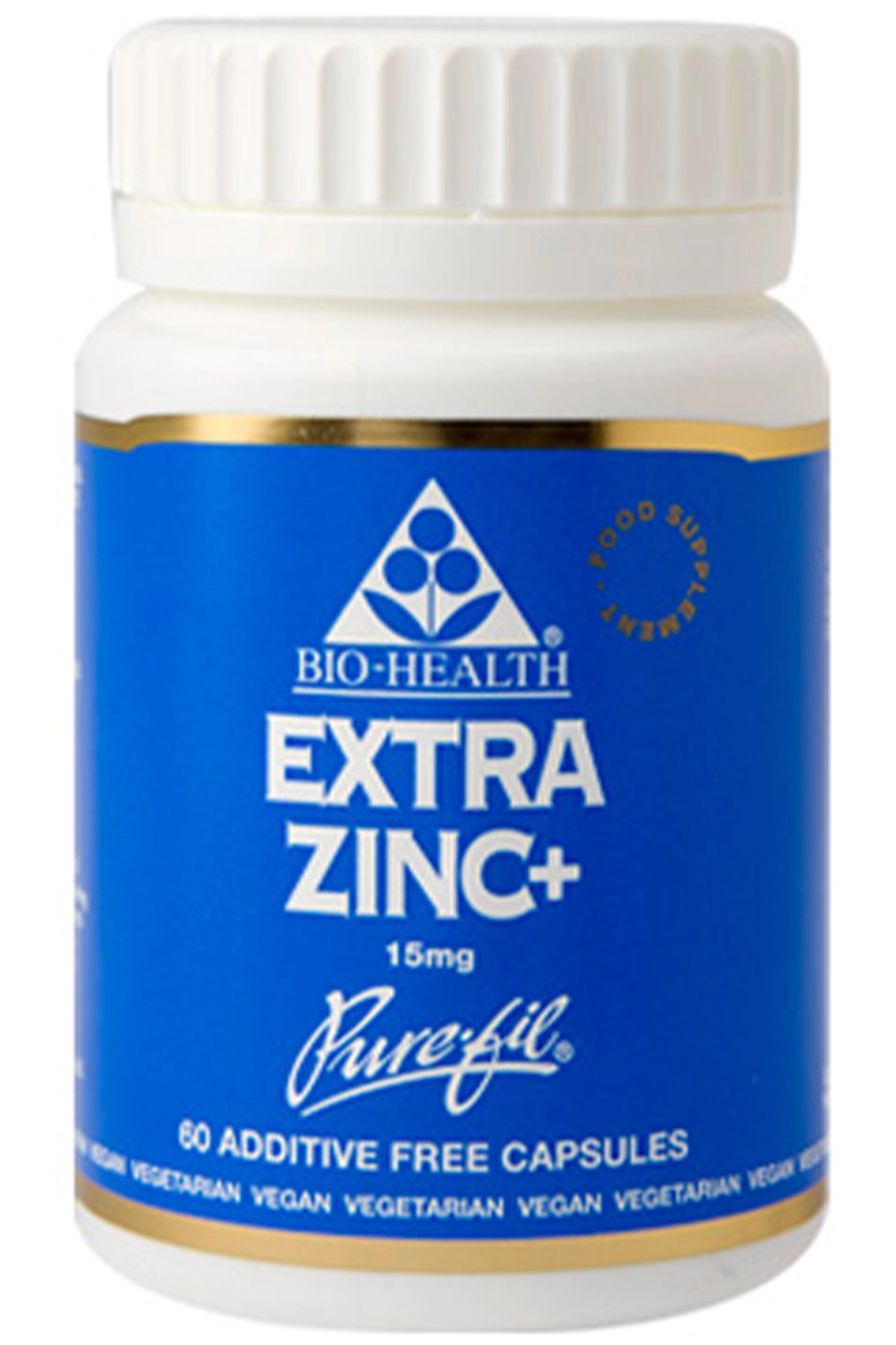 Extra Zinc+ 60 Capsules (Bio-Health) | Healthy Supplies
