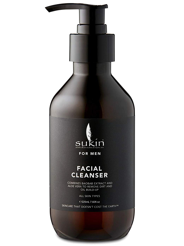 Facial Cleanser for Men 225ml (Sukin) | Healthy Supplies