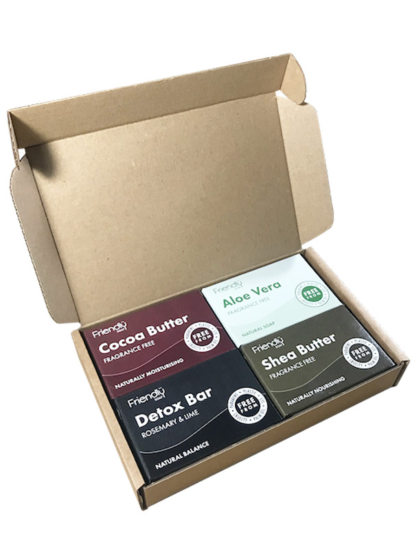 Facial Selection 4x95g (Friendly Soap) | Healthy Supplies