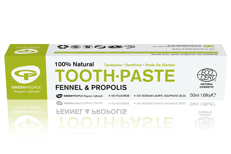 Fennel Toothpaste, Organic 50ml (Green People) | Healthy Supplies