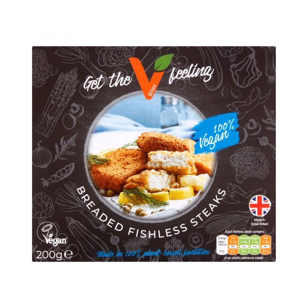 Fishless Steak 200g (VBites) | Healthy Supplies