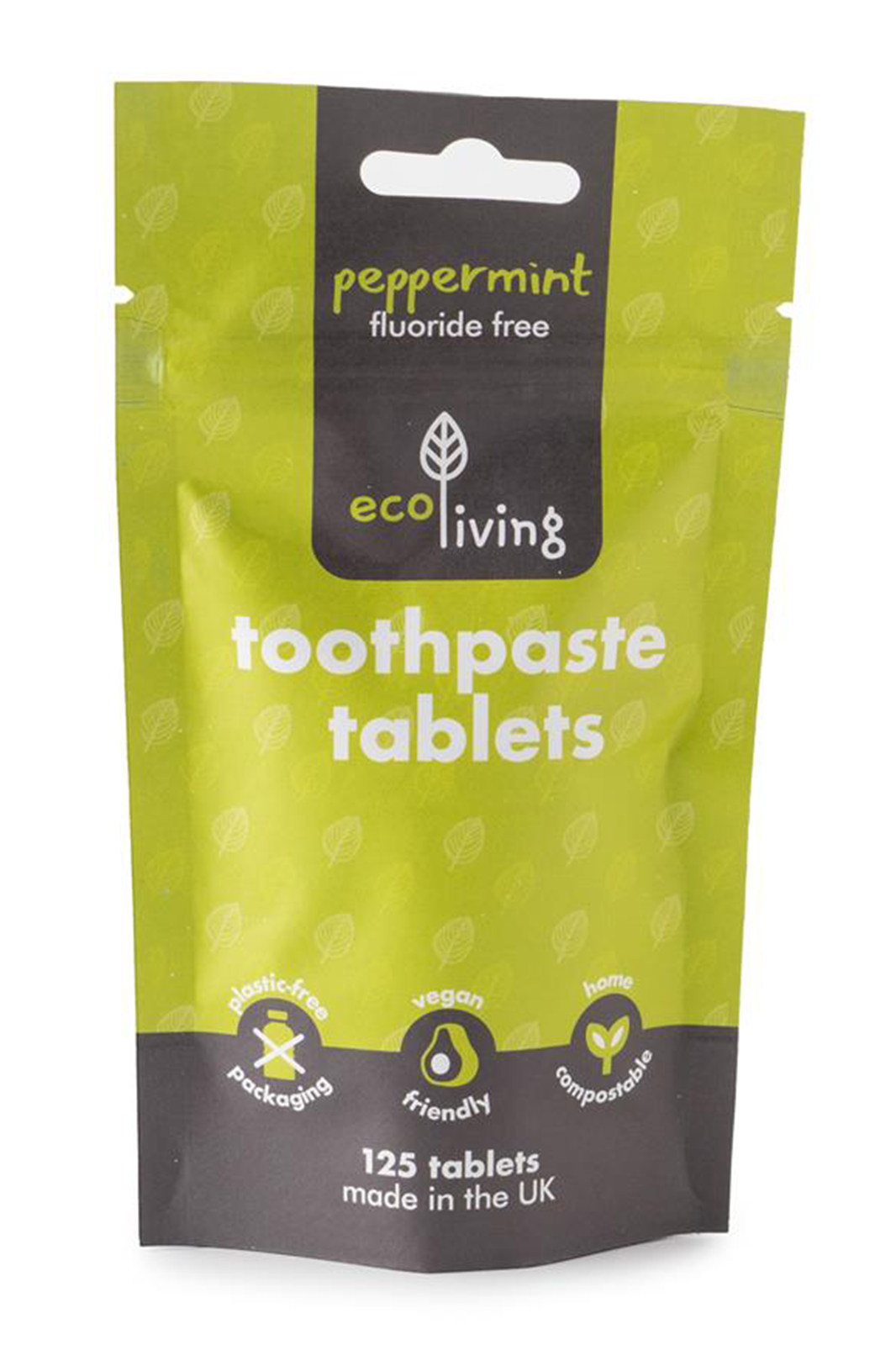 Fluoride-Free Toothpaste 125 tablets (Ecoliving) | Healthy Supplies