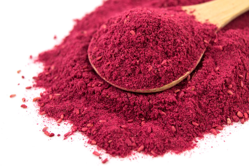Freeze-Dried Raspberry Powder 100g (Sussex Wholefoods) | Healthy Supplies
