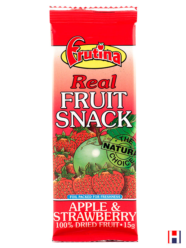 Real Fruit Snack Apple & Strawberry (Frutina) | Healthy Supplies