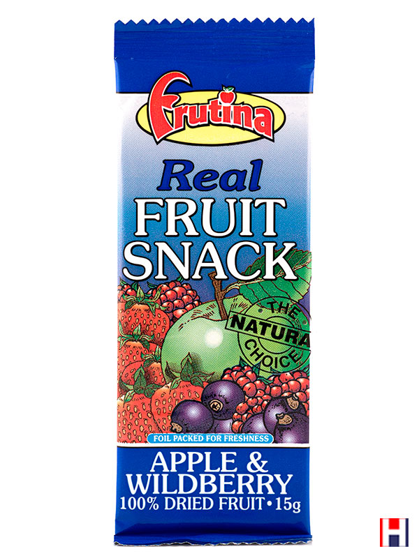 Real Fruit Snack Apple & Wildberry (Frutina) | Healthy Supplies