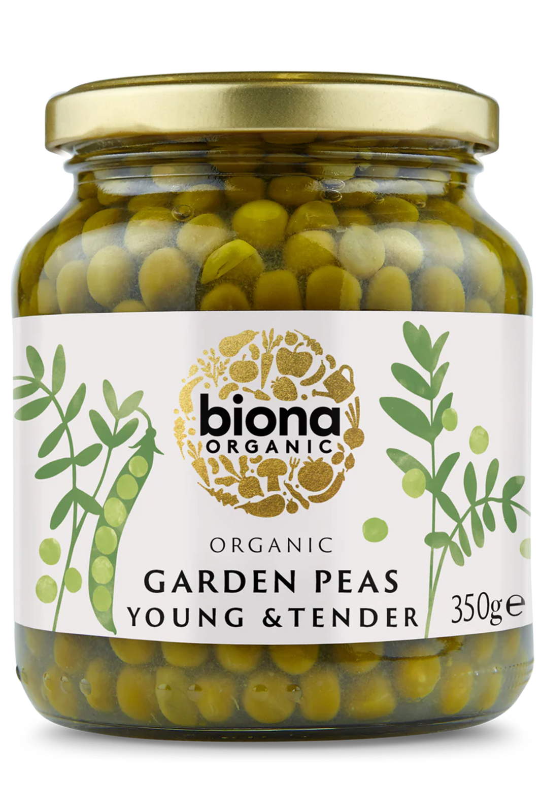 Organic Garden Peas 350g (Biona) | Healthy Supplies